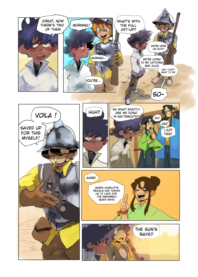 Read Knights of the Wandering Castle :: Chapter 5 Page 7 | Tapas Community