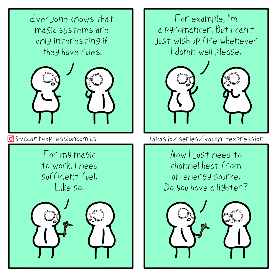 Read Vacant Expression :: Pyromancer | Tapas Comics