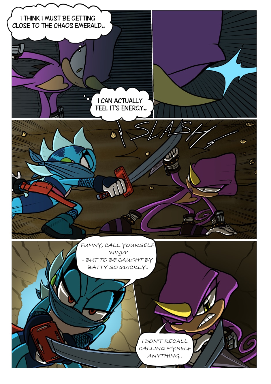 Read Team Chaotix Detective Agency :: Chaos Clash on the Cliffs (part ...