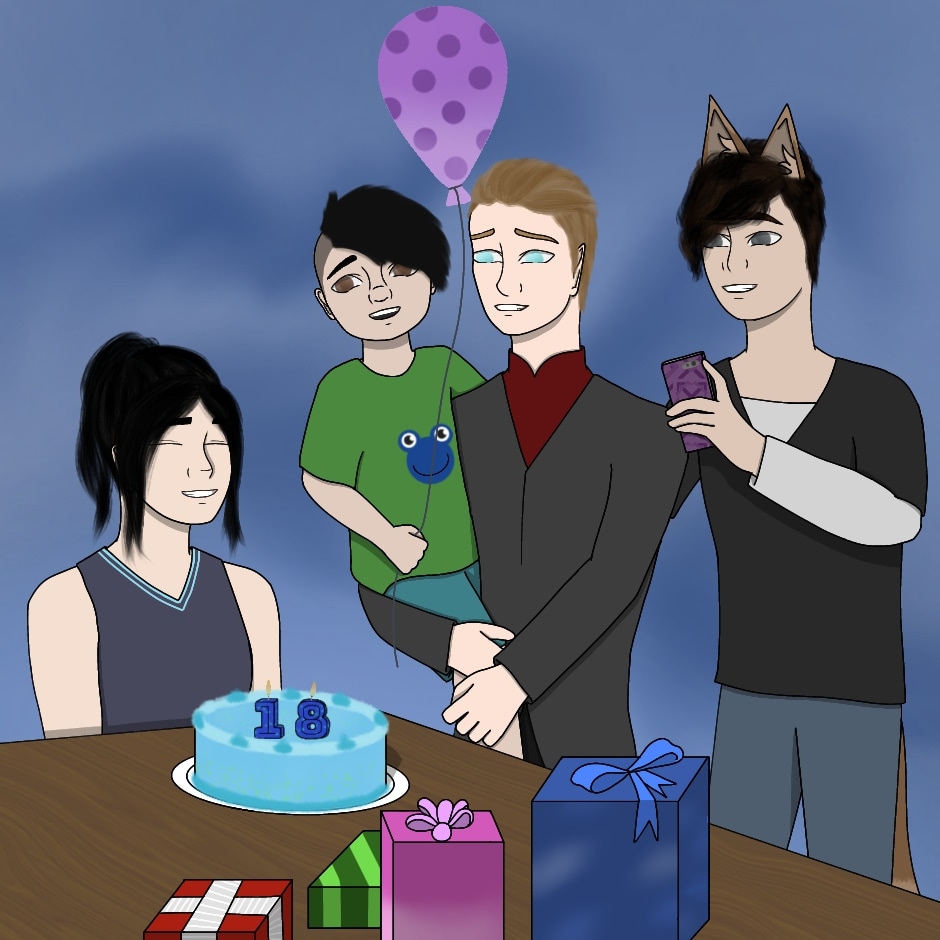 Read The Chronicles of Ardelean :: Happy Birthday, Staci! | Tapas Comics