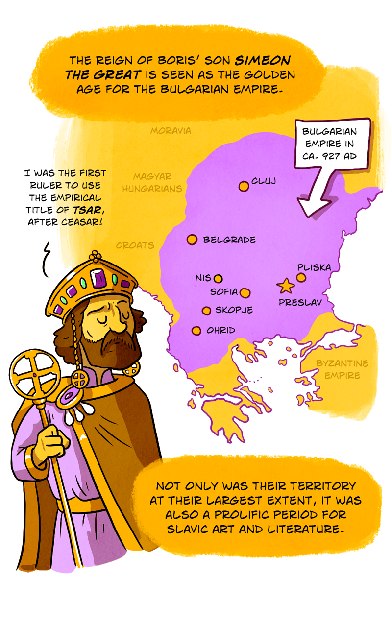 Read Drawing History :: 108 Slavs & Bulgars | Tapas Community