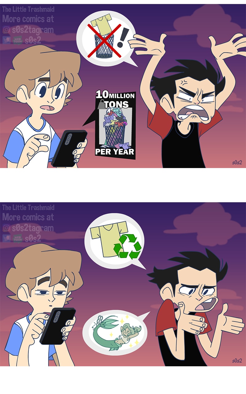 Read The Little Trashmaid :: Trash fashion | Tapas Community