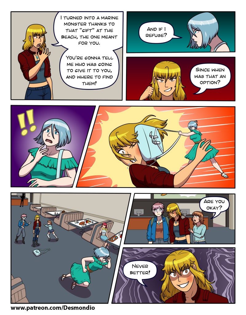 Read Marine Defenders :: 19-Threat | Tapas Community