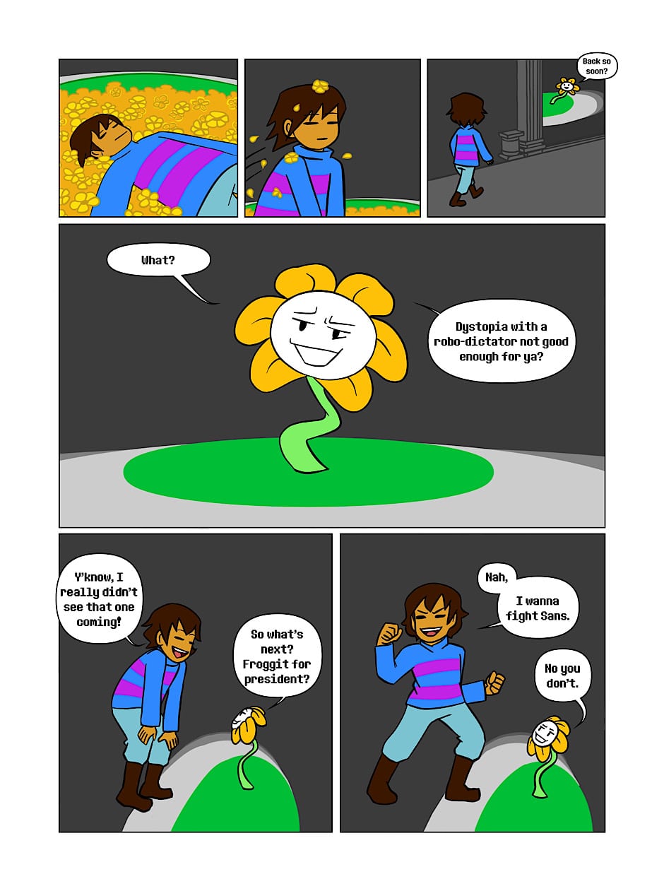 Read FluxTale :: I Hate Frisk | Tapas Comics