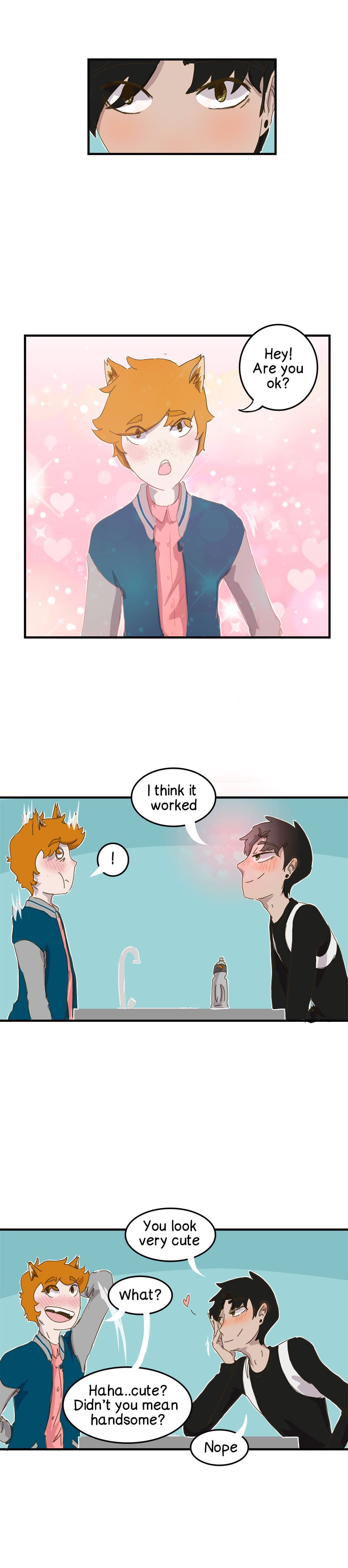 Read That awkward magic! :: Chapter 14 - Part 1 | Tapas Community