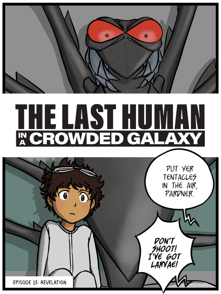 Read The Last Human (in a Crowded Galaxy) :: Revelation | Tapas Community