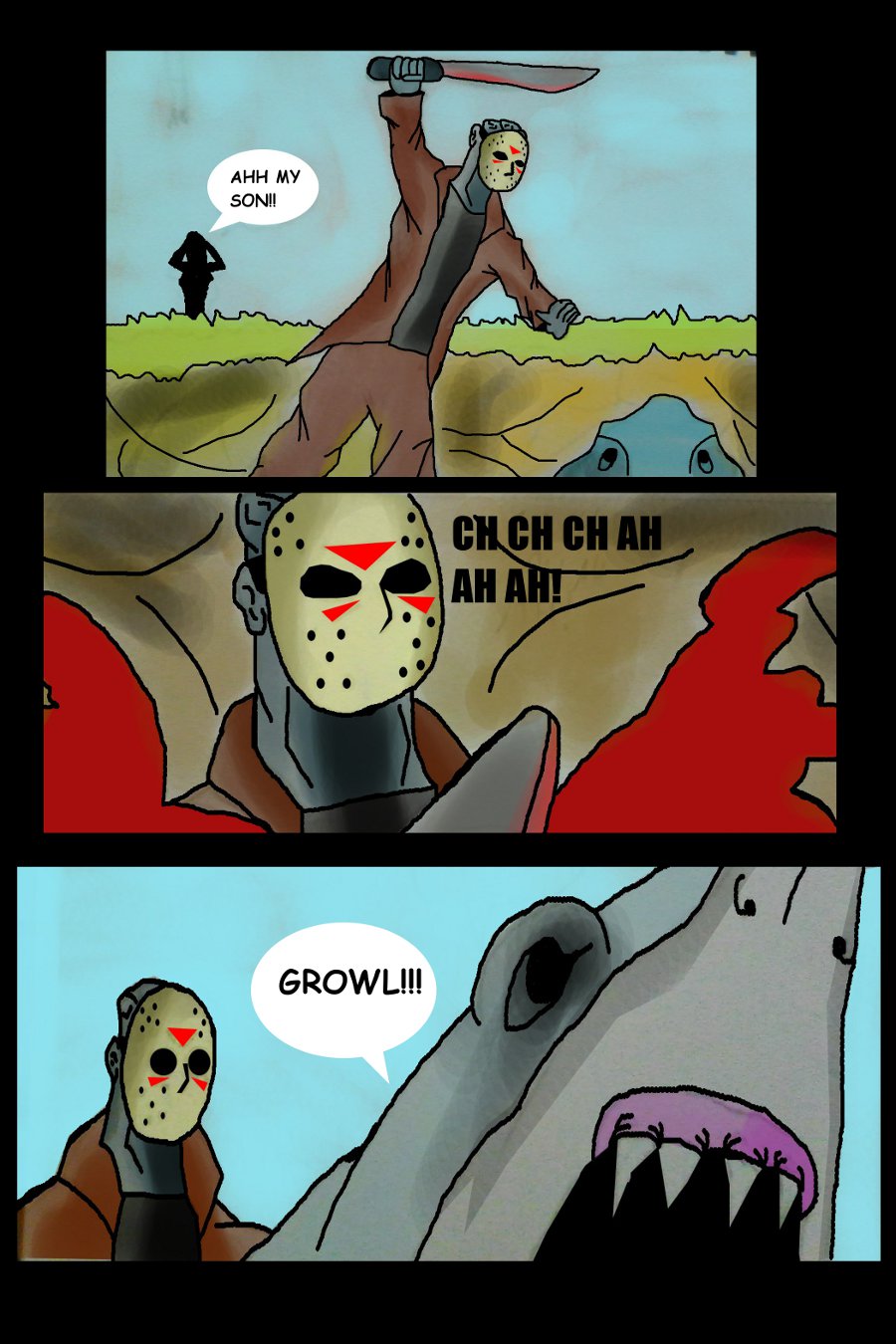 Read Jaws Vs Jason :: page 23 | Tapas Community