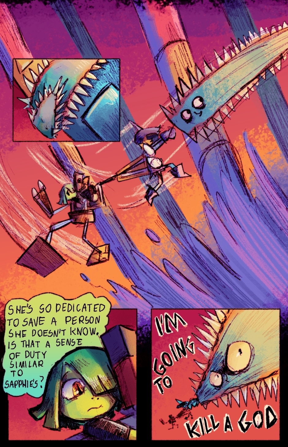 Read Series of baffling creative decisions :: slowpoke 55 | Tapas Community