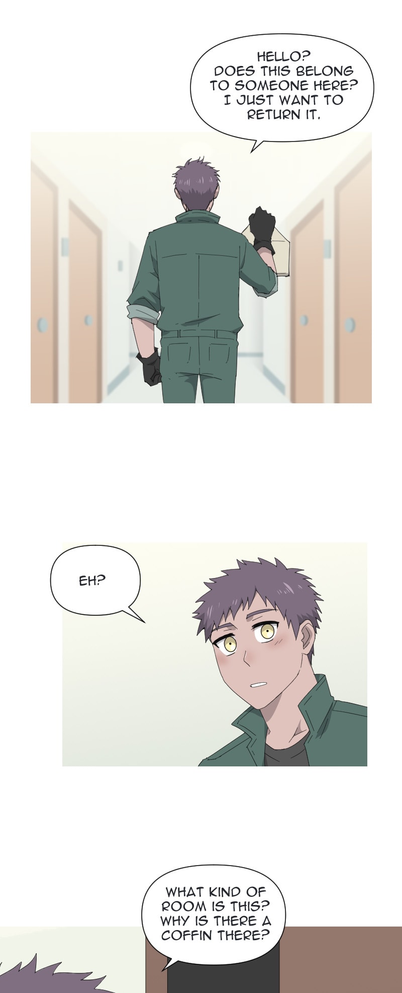 Read Mr. Morgue :: #8 He's So Cute! | Tapas Community