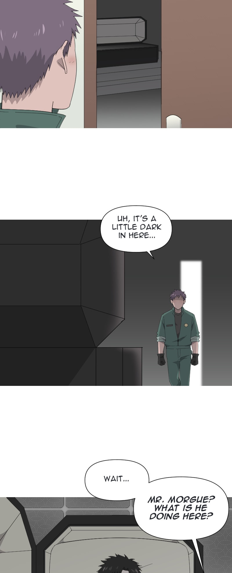 Read Mr. Morgue :: #8 He's So Cute! | Tapas Community