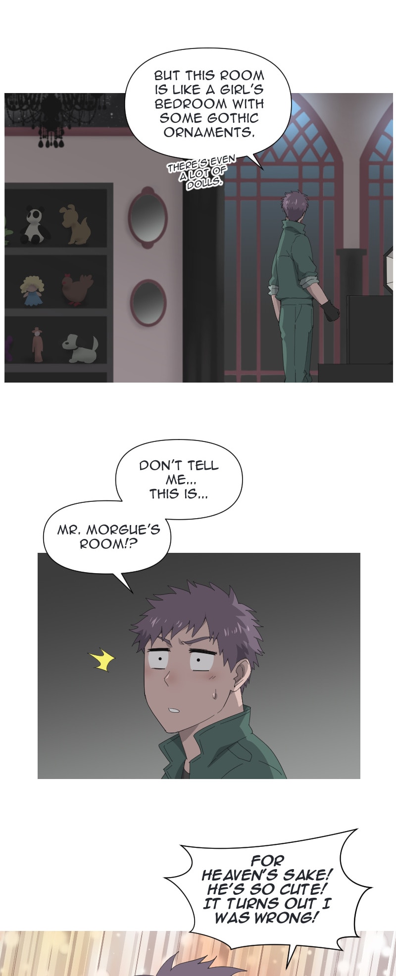 Read Mr. Morgue :: #8 He's So Cute! | Tapas Community