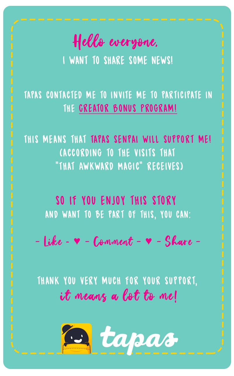 Read That awkward magic! :: Chapter 28 - Part 1 | Tapas Community