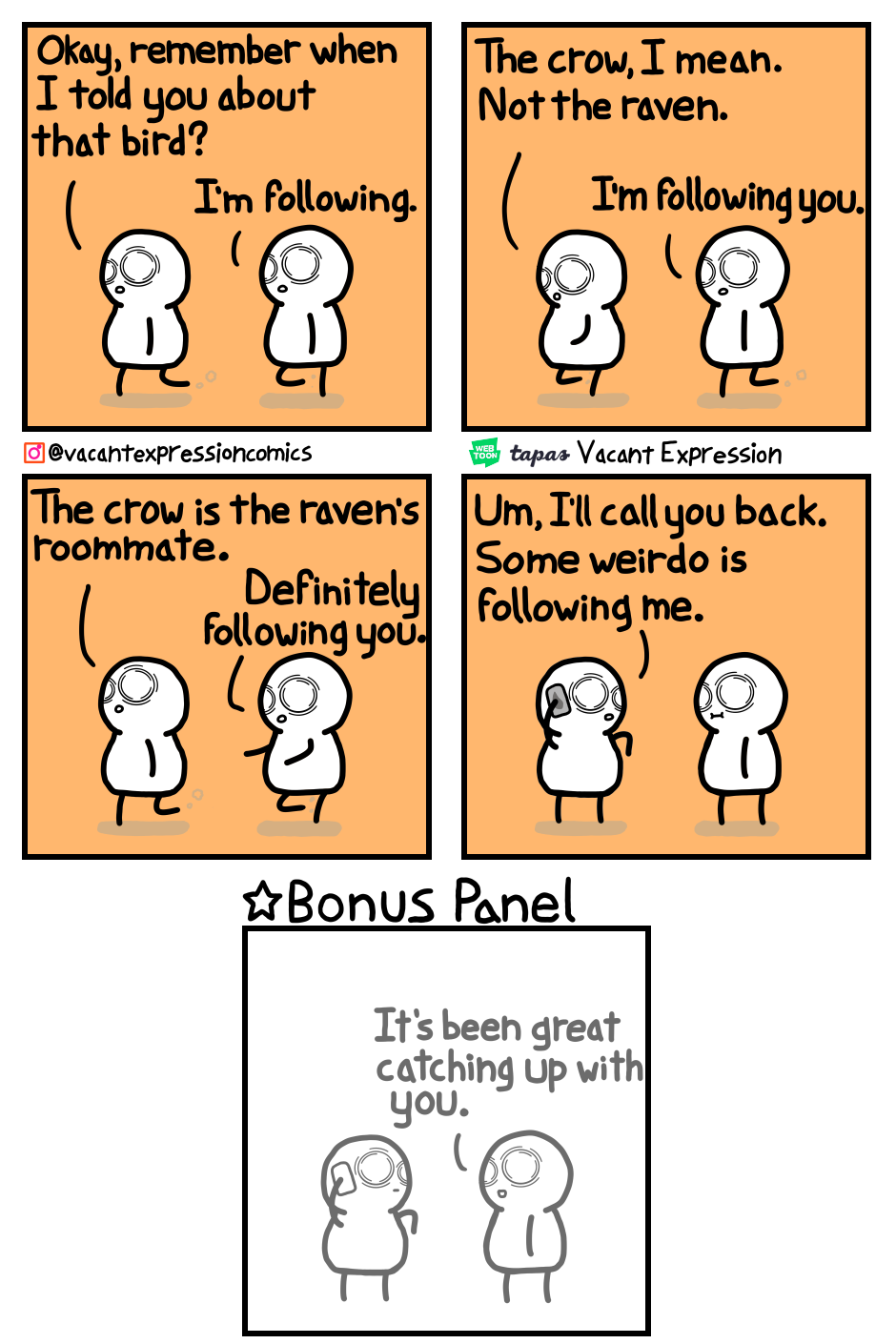 Read Vacant Expression :: Stay With Me Here | Tapas Comics