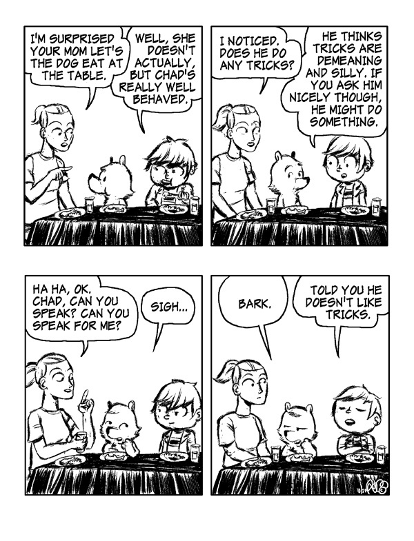 Read Mal and Chad :: Sleepy? | Tapas Comics