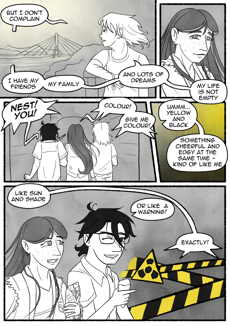 Read Never too Late :: Cool and Colourful - webcomic zine minicomic ...