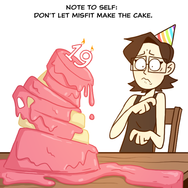 Read The Misadventures Of Misfit And Mieko :: A Cat-astrophic Birthday ...