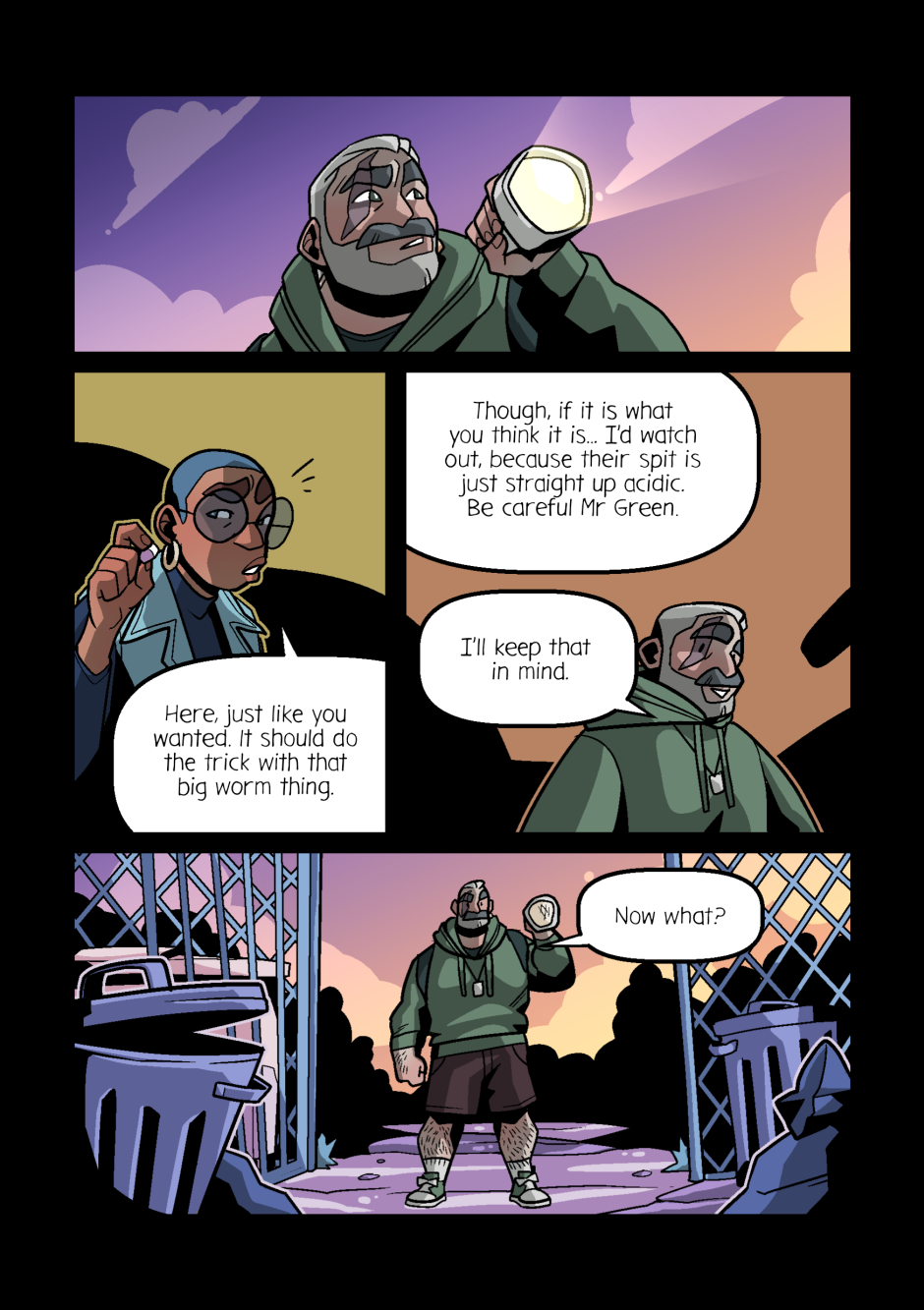 Read Cryptid Hunter :: 4: 6-7 | Tapas Community