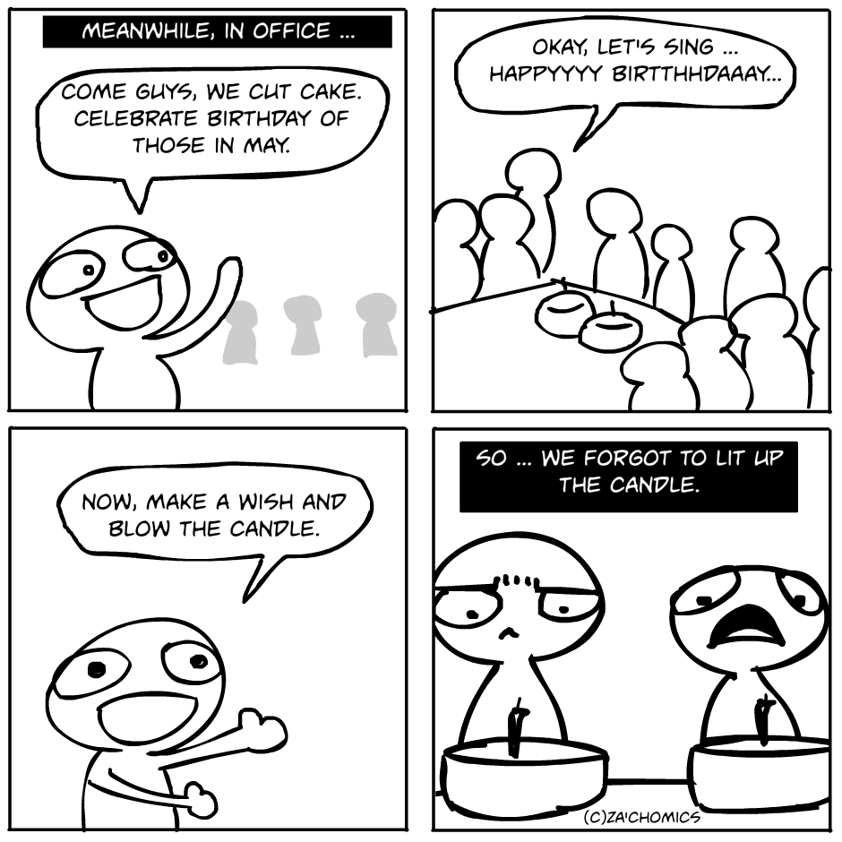 Read Za'chomics :: Birthday Cake | Tapas Comics