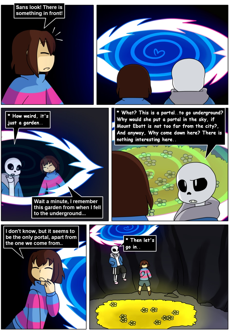 Read THE PLAYER - Evervoid AU (Undertale). :: [END SEASON.1 // Page #50 ...