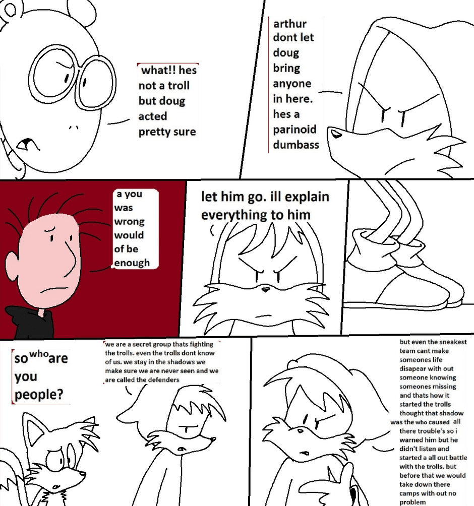 Read Tails Gets Trolled: Redrawn :: Chapter 5: Tails Kidnapped (Part B ...