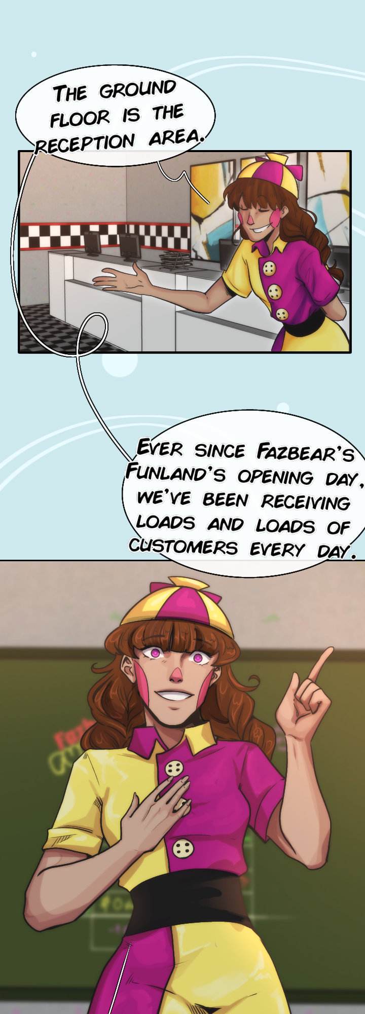 Read Fazbear's Funland :: 1-2 Let's Explore Fazbear's Funland! | Tapas Comics