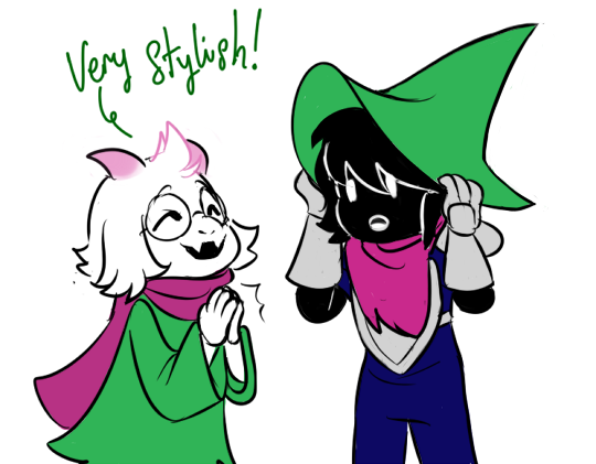 Read Deltarune Comics :: Ralsei's glamour | Tapas Community
