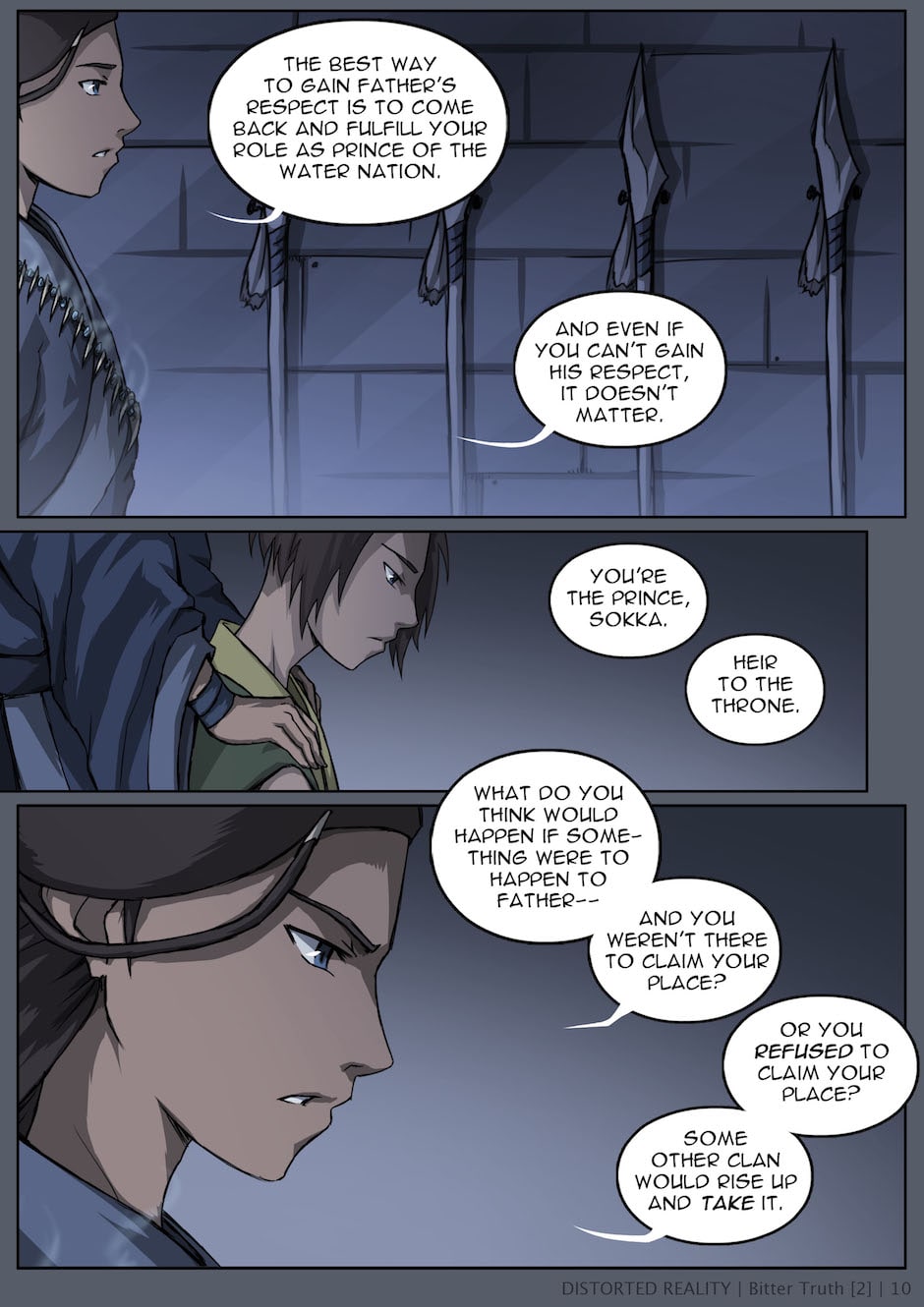 Read Avatar: Distorted Reality :: [Book 2] Ch 8: Bitter Truth [2 ...