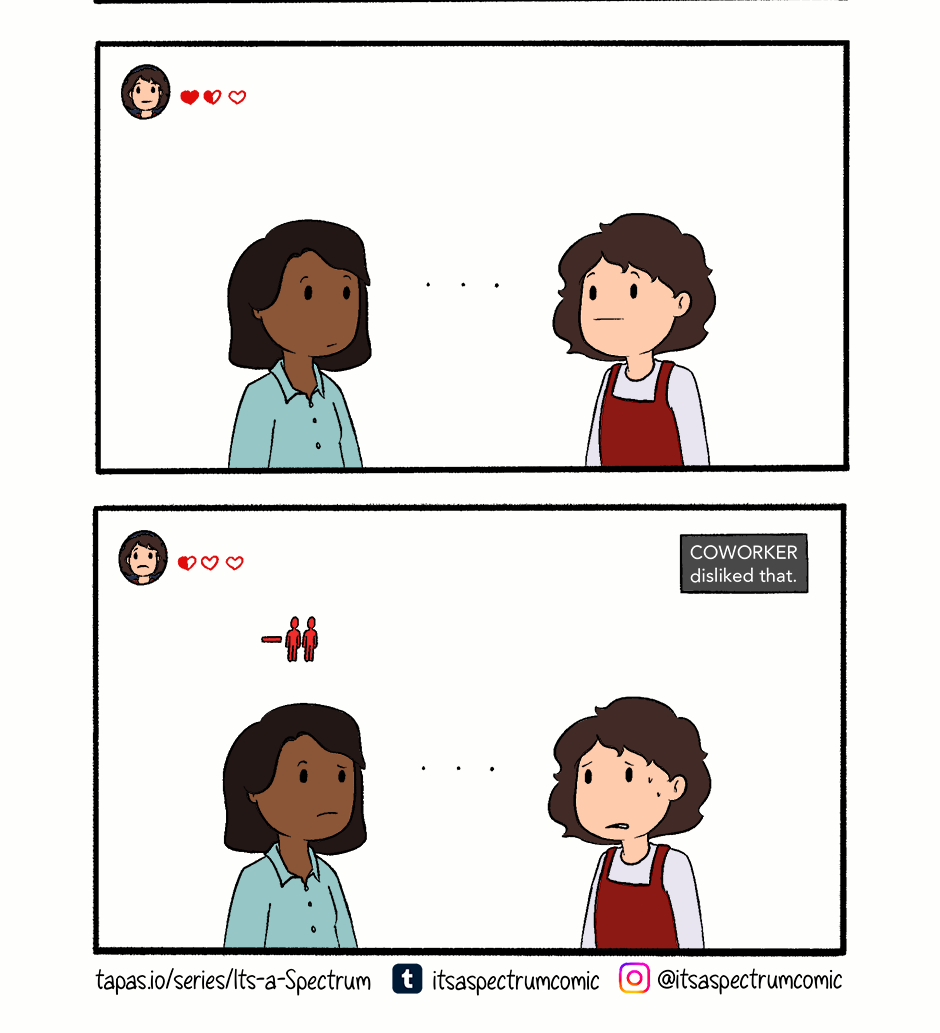 Read It's a Spectrum :: Dialogue Options | Tapas Comics