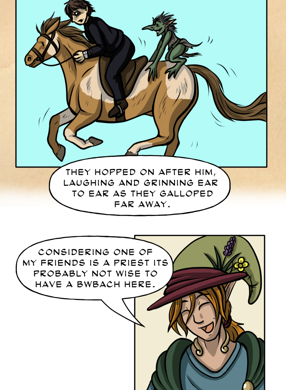 Read Mythic Mayhem :: The Tale Of Bwbach | Tapas Community