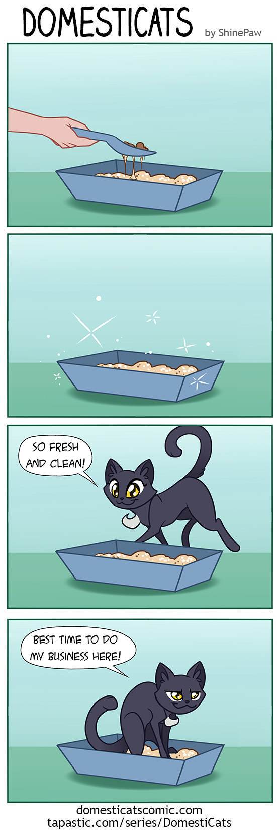Read DomestiCats :: Litter box | Tapas Comics