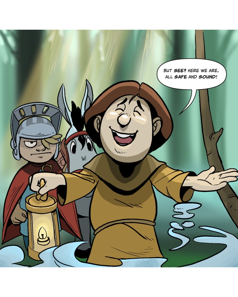 Read Nigel The Littlest Knight :: Nigel and the Ghost pt. 1 | Tapas Comics