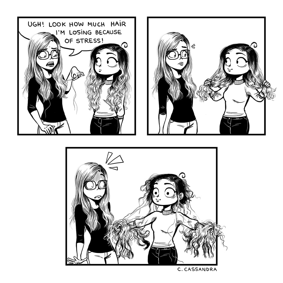 Read Cassandra Comics :: Stress | Tapas Community