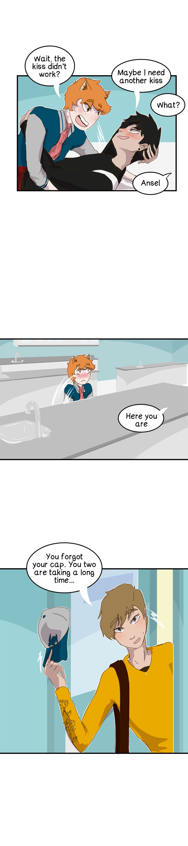 Read That awkward magic! :: Chapter 14 - Part 1 | Tapas Community