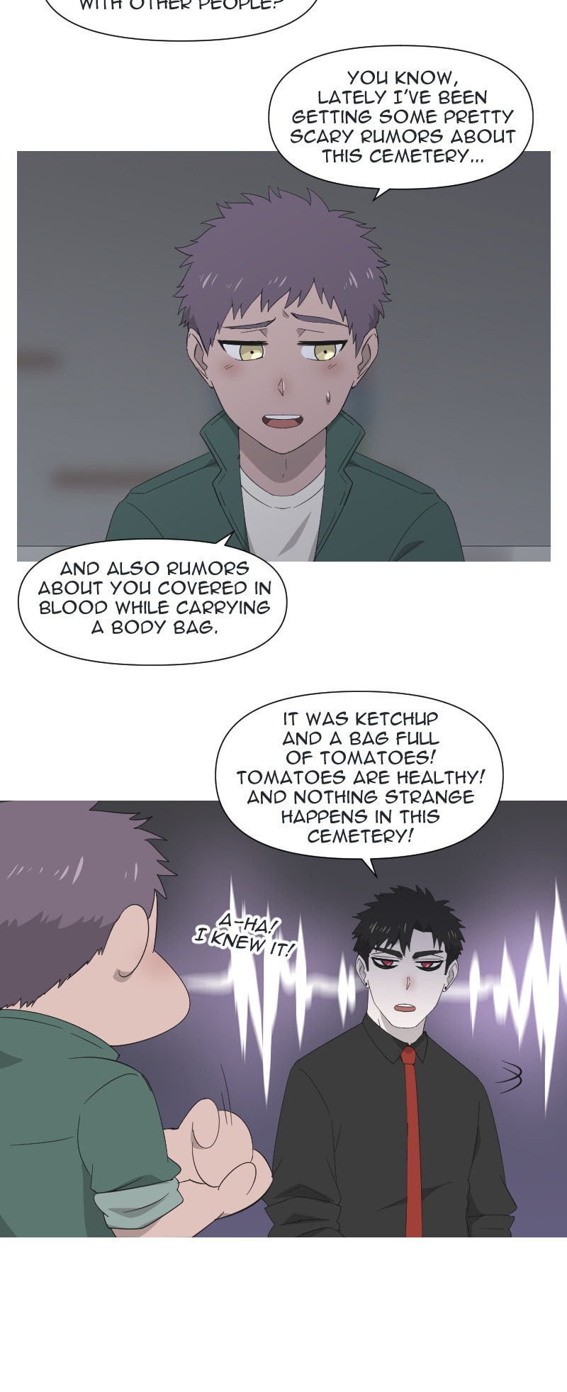 Read Mr. Morgue :: #24 He's Making The First Move | Tapas Community