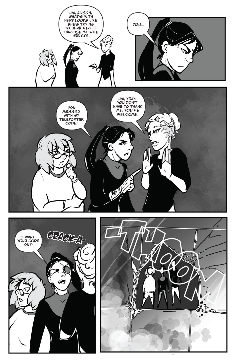 Read Teleport :: Issue 3 - Pg 4 | Tapas Community