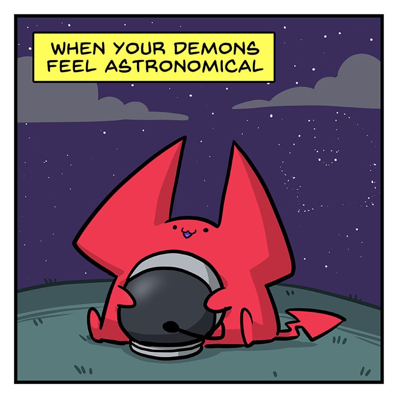 Read The Doodle Demon :: Astronomical | Tapas Community