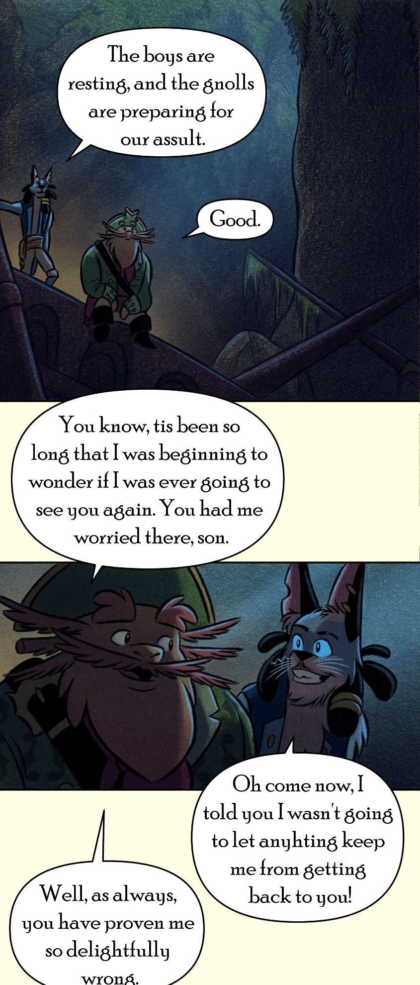 Read Wolves of the Seas :: Book 1: Episode 13 | Tapas Comics