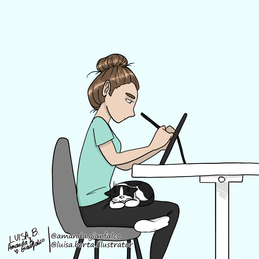 Read Amanda and Gianfalco :: I got a promotion! | Tapas Comics