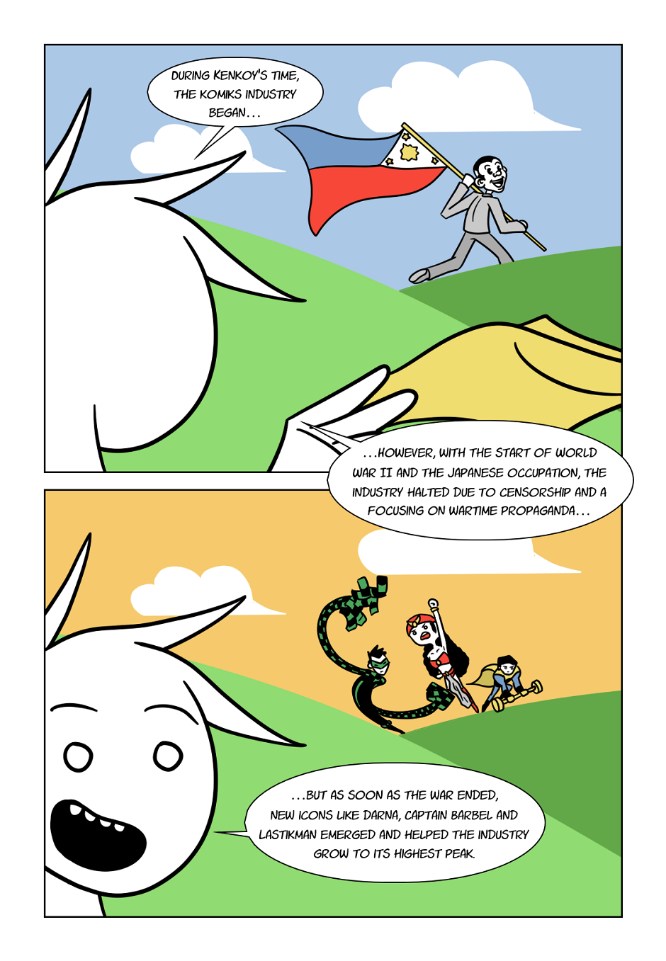 Read How to Make Comics with Guy the Guide :: History of Filipino ...