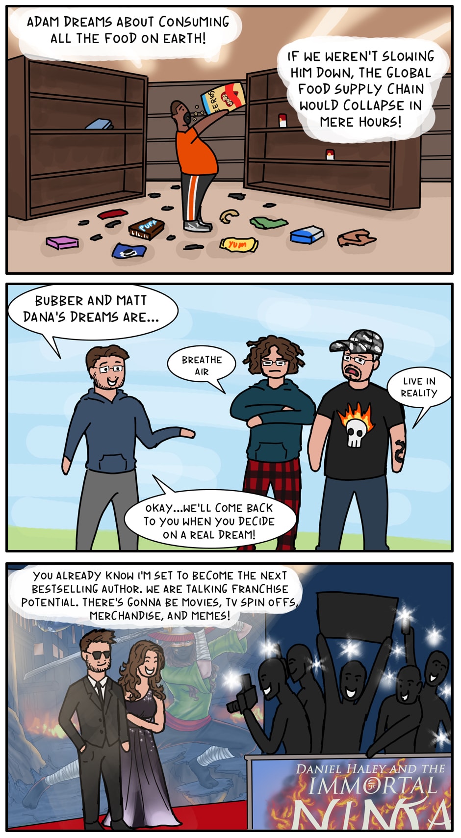 Read The Lord of Salsa :: Dreamers | Tapas Comics