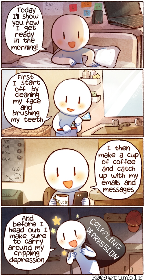 Read k009 comics :: Morning Routine | Tapas Community