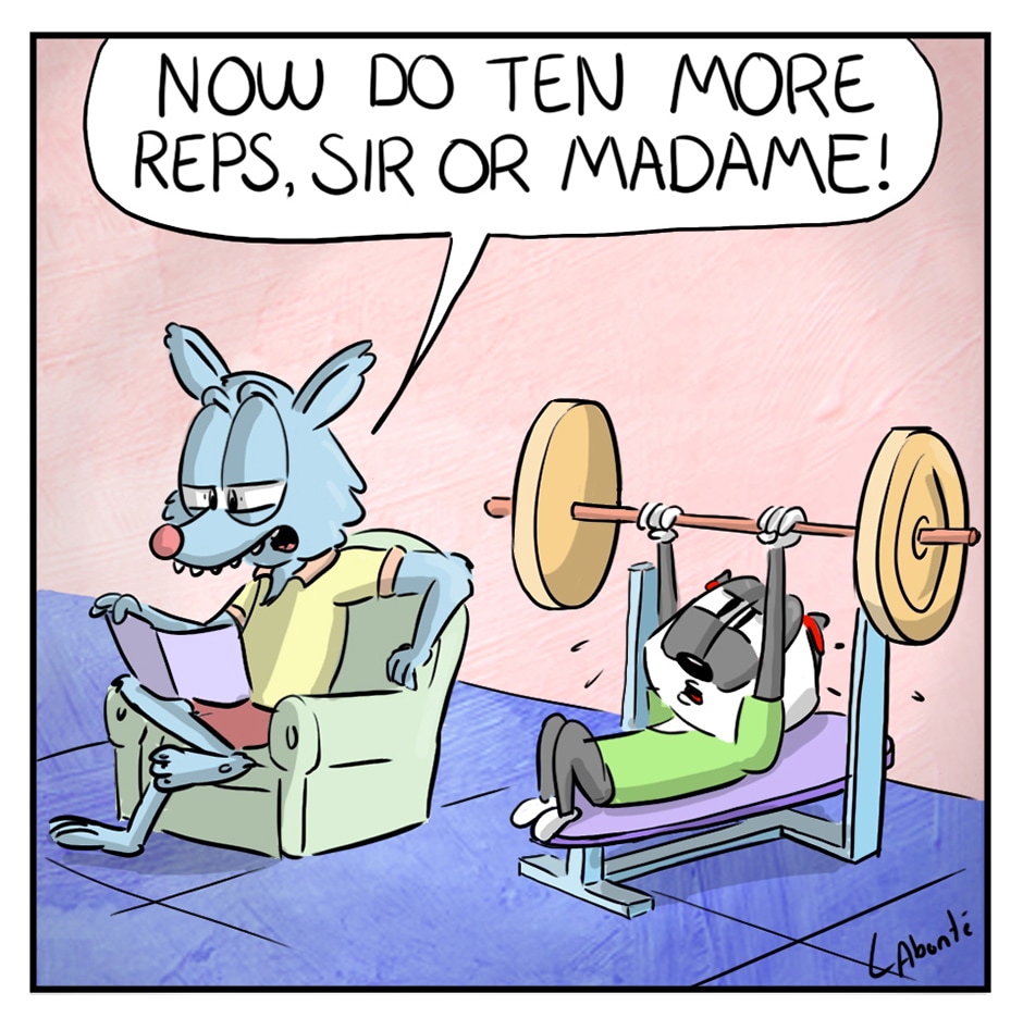 Read Filbert Cartoons :: Get Swole For Less | Tapas Comics