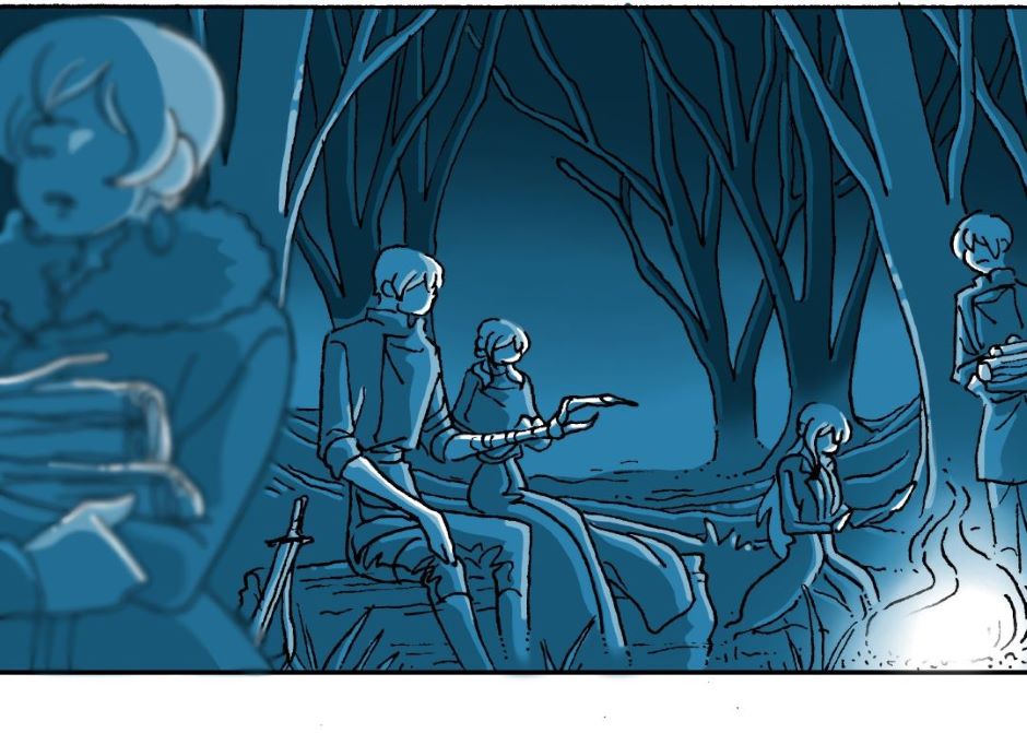 Read The Cursed Hunter :: No surprises here | Tapas Community