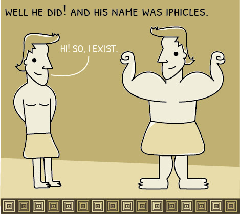 Read Lessons in Mythology :: Iphicles | Tapas Community
