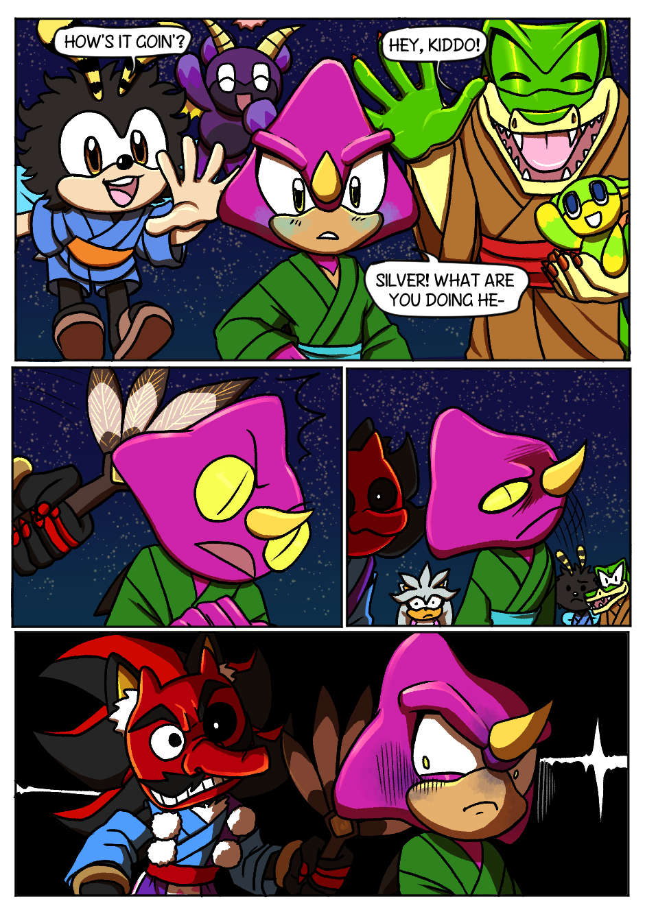 Read Team Chaotix Detective Agency :: Festival with the Future | Tapas ...