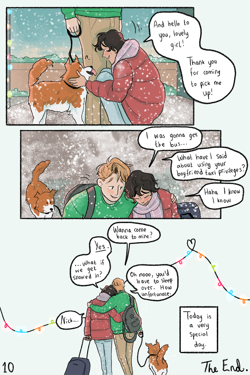Read Heartstopper :: Mini-Comic: A Very Special Day | Tapas Community