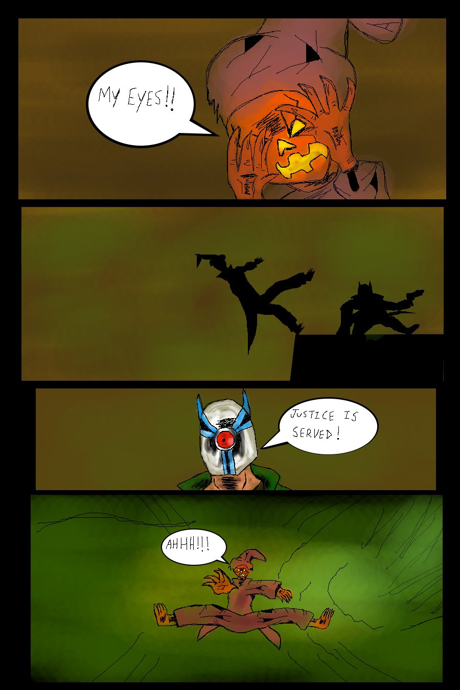 Read Almighty-Eye :: Halloween Night Part 12 Conclusion | Tapas Comics