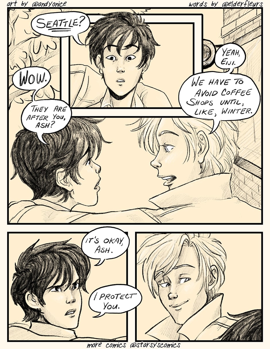 Read BANANA FISH! :: The Pumpkin Spice Syndicate [3] | Tapas Comics