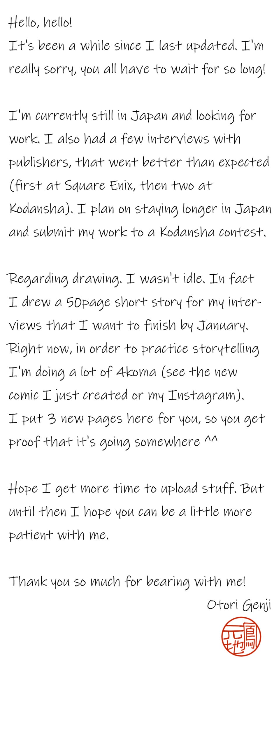 Read Blood Stained Snow :: 久しぶり | Tapas Comics