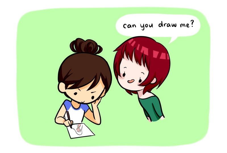 Read MOOT :: cAn yOu DrAw mE? | Tapas Comics